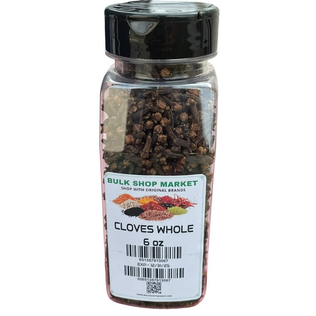 CLOVES WHOLE 6 OZ JAR SPICE BY BULKSHOPMARKET - Walmart.com