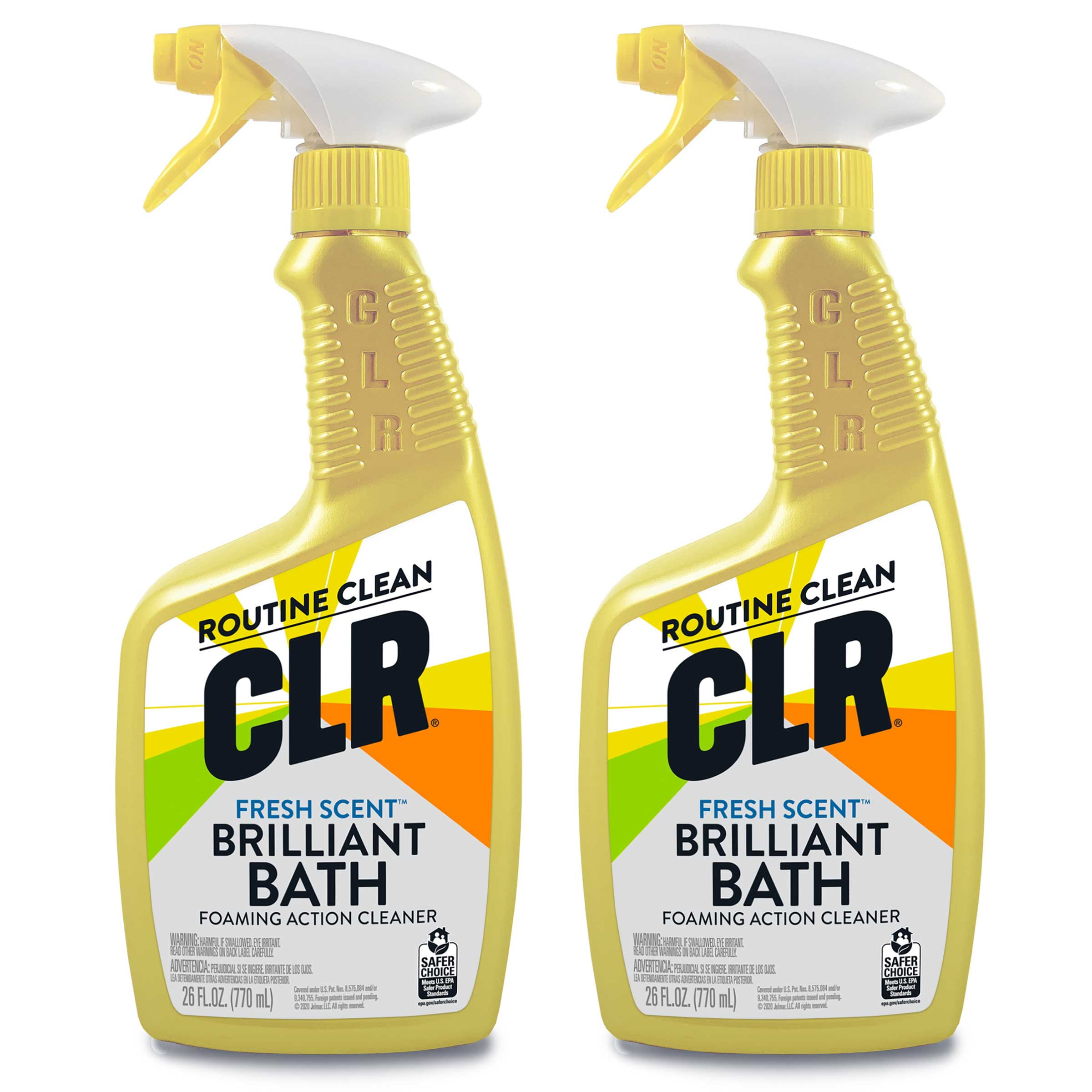 CLR Bathroom Multi-Surface Cleaner, Fresh Scent, Foaming Formula for ...