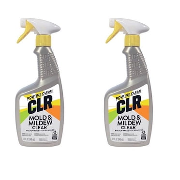 CLR Mold & Mildew Clear, Bleach-Free Stain Remover, 32 Ounce Spray ...