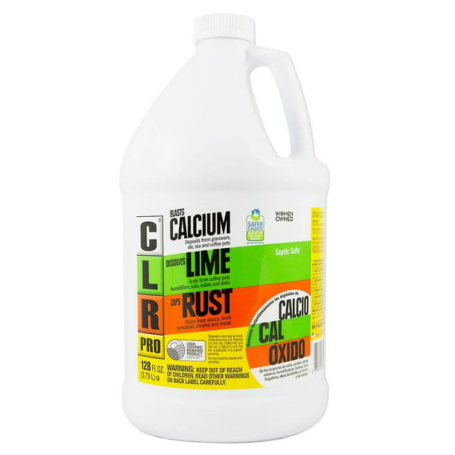 CLR PRO CL-4PRO 1 Gallon Cleaner, Calcium Lime and Rust Remover ...