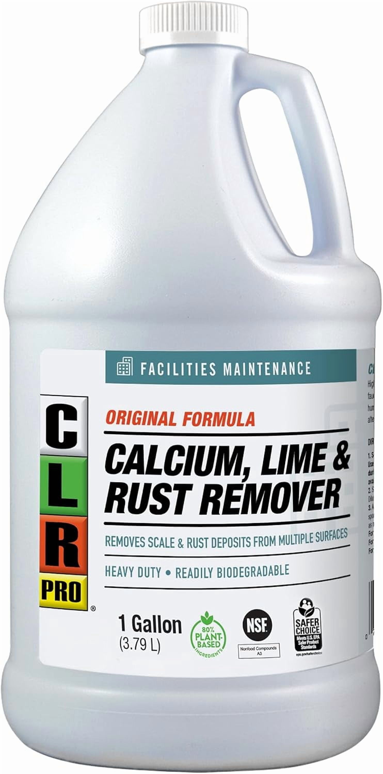 CLR PRO Calcium, Lime and Rust Remover, 1 Gallon Bottle - Walmart.com