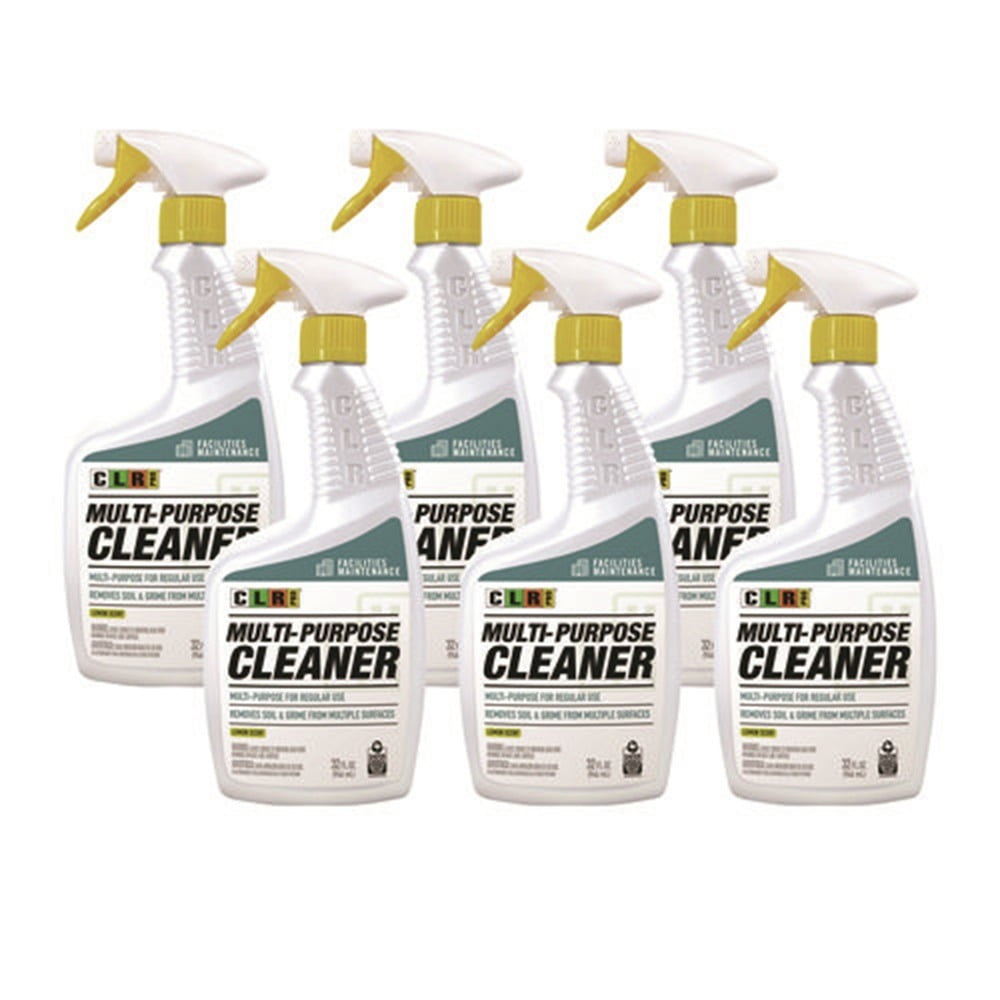 CLR Pro Multi-Purpose Cleaner Spray, Lemon Scent, 32 oz, Hard Surface ...
