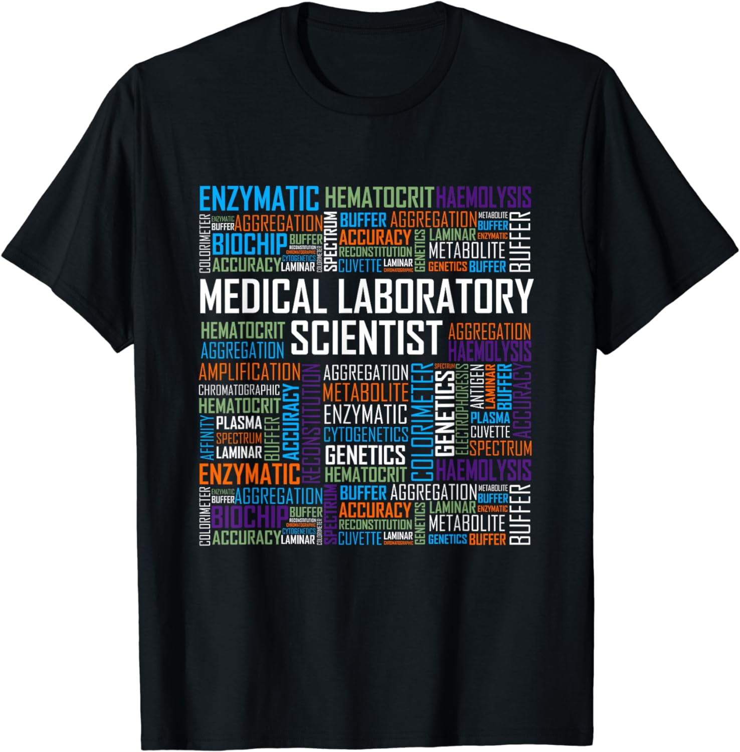 CLS Medical Laboratory Scientist T Shirt Words Gift Week - Walmart.com