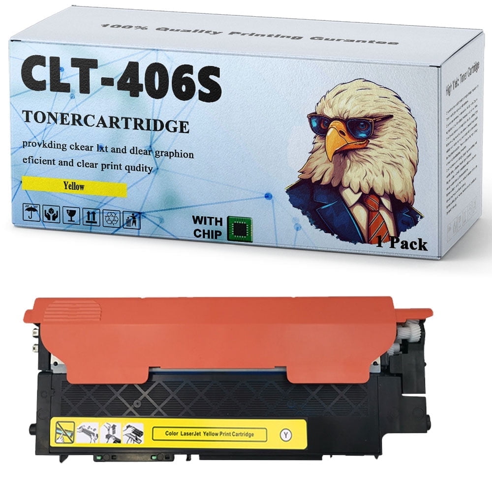 CLT-406S 406S High Capacity Toner Cartridges High Yield Toner Cartridge Replacement for Samsung ...