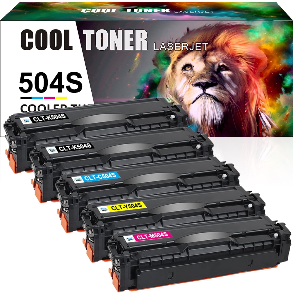 CLT-504S Toner Cartridge Compatible for Samsung CLT-K504S CLT-C504S CLT-M504S CLT-Y504S 504S ...