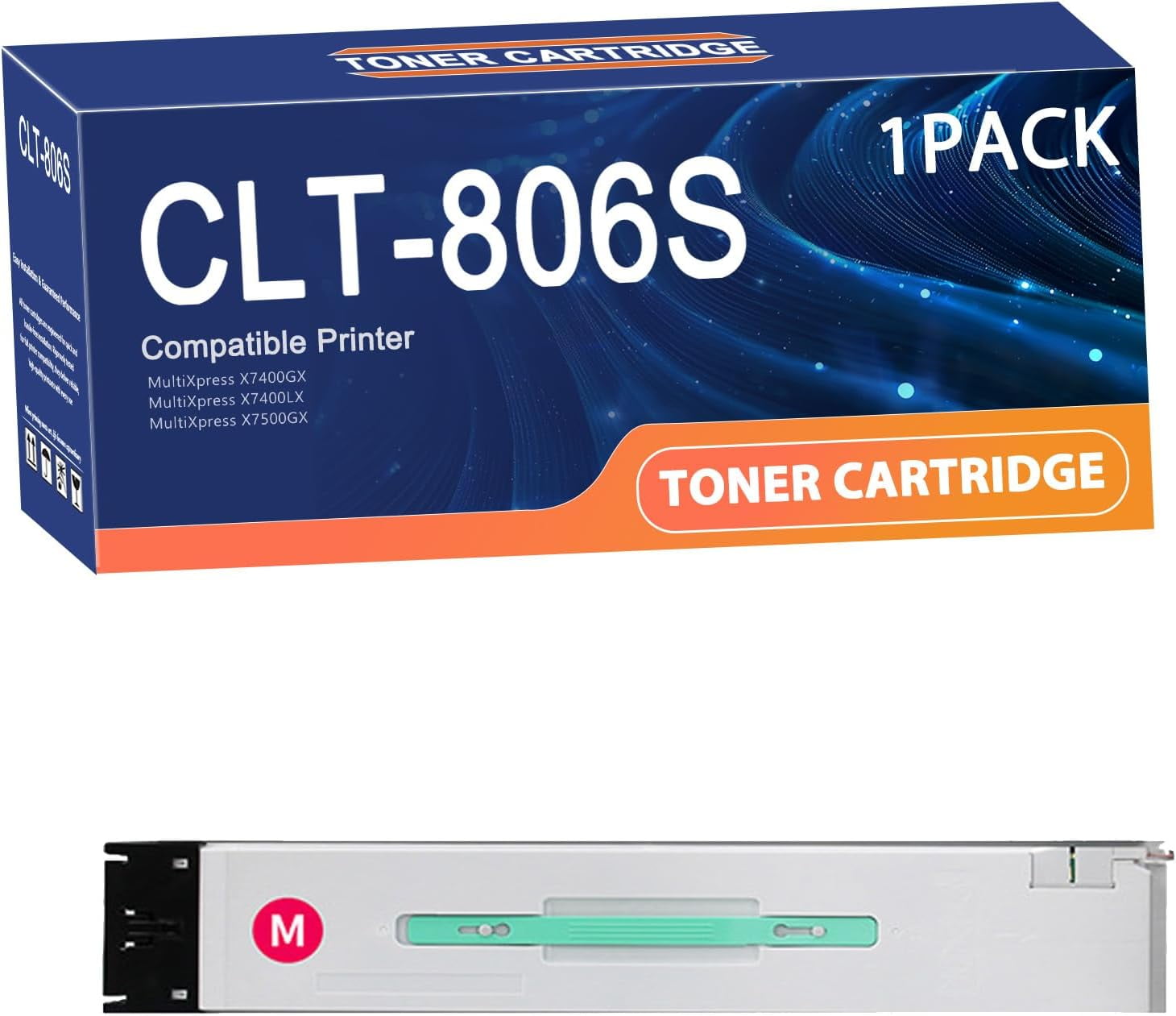 CLT-806S Toner for Samsung Printer: High Yield Black Compatible Toner Cartridge to Work with ...