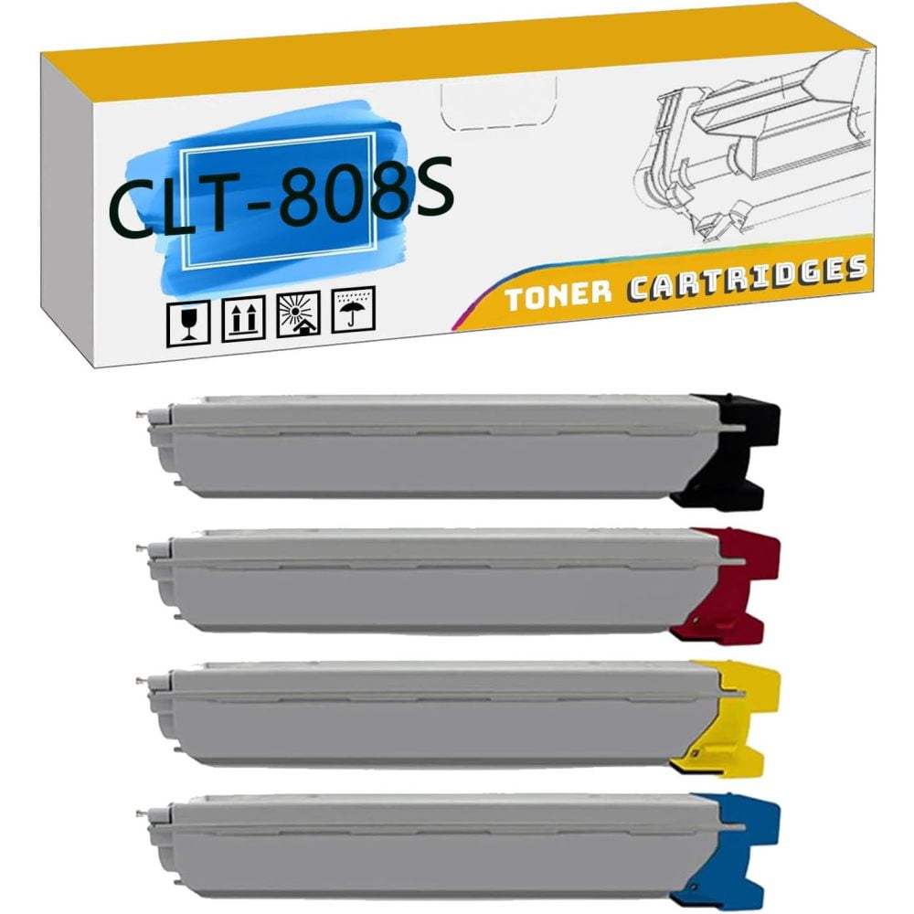 CLT-808S CLT-K808S CLT-C808S CLT-M808S CLT-Y808S Toner Cartridges Compatible for Samsung X4300LX ...
