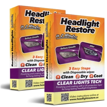 3M Ultra Headlight Restoration Kit 39195 - Walmart.com