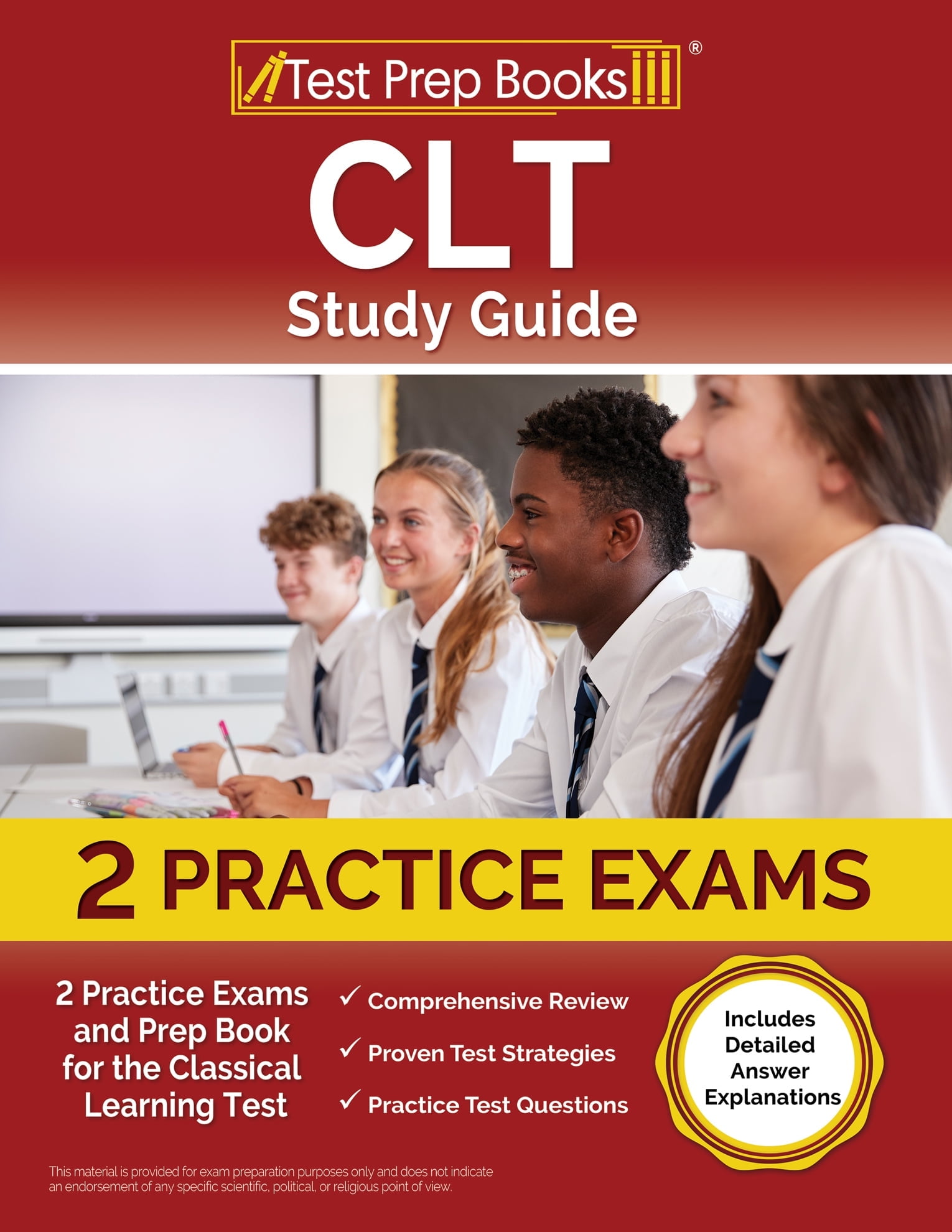CLT Study Guide: 2 Practice Exams and Prep Book for the Classical ...