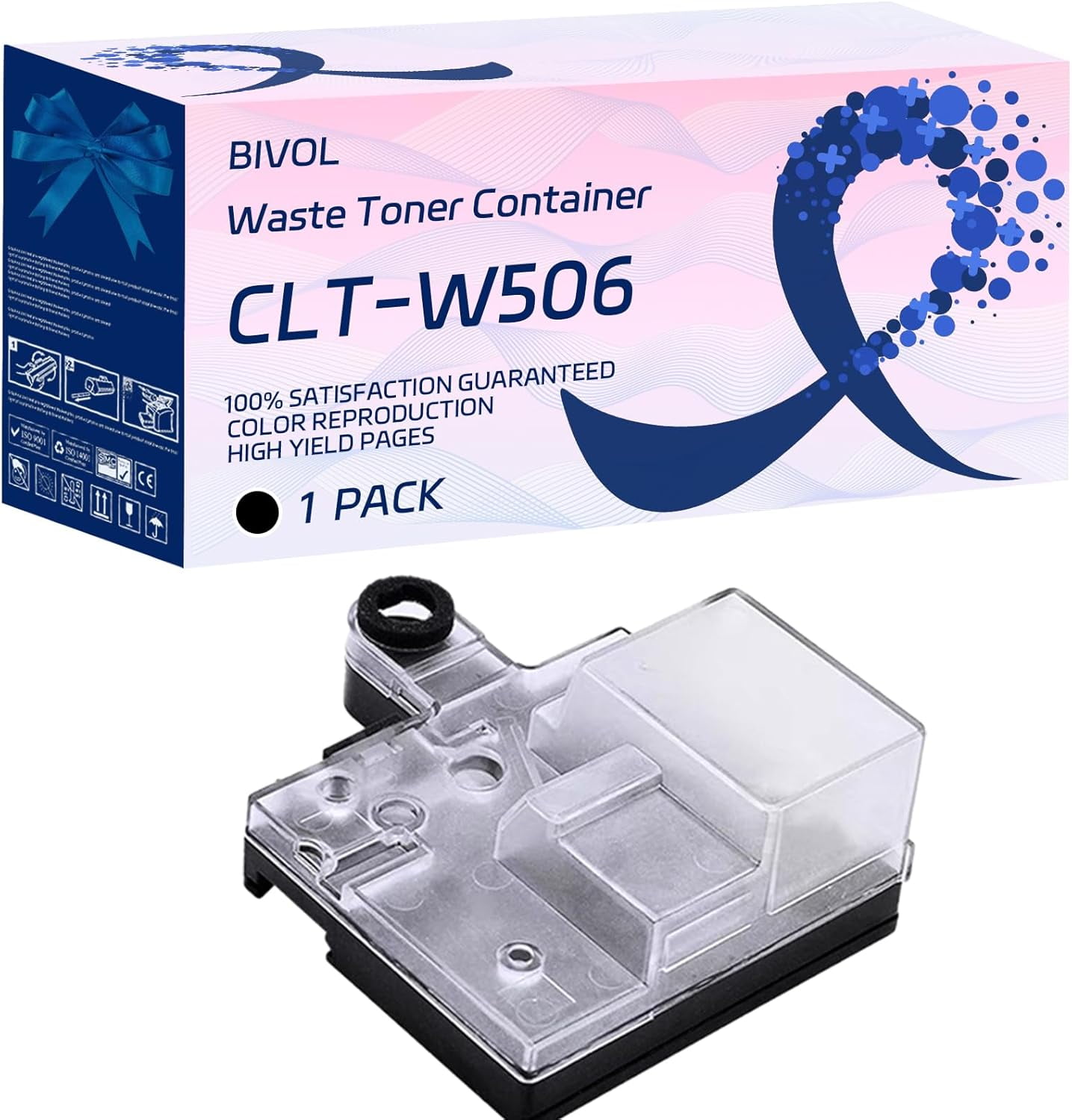 CLT-W506 Waste Toner Container Compatible for CLP-680ND CLX-6260FD CLX-6260FW ProXpress C2620DW ...