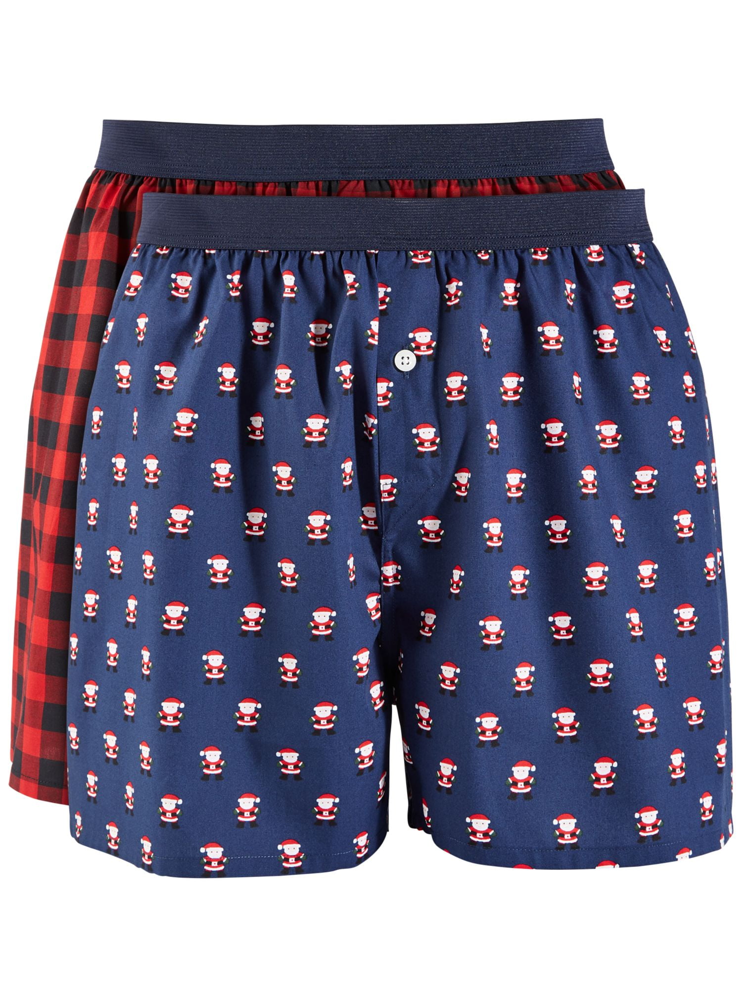 CLUBROOM Intimates Navy Holiday Boxers Underwear XXL - Walmart.com