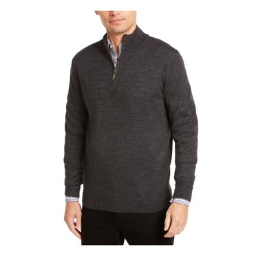 Club Room Mens Cable Knit Crewneck Sweater - Walmart.com