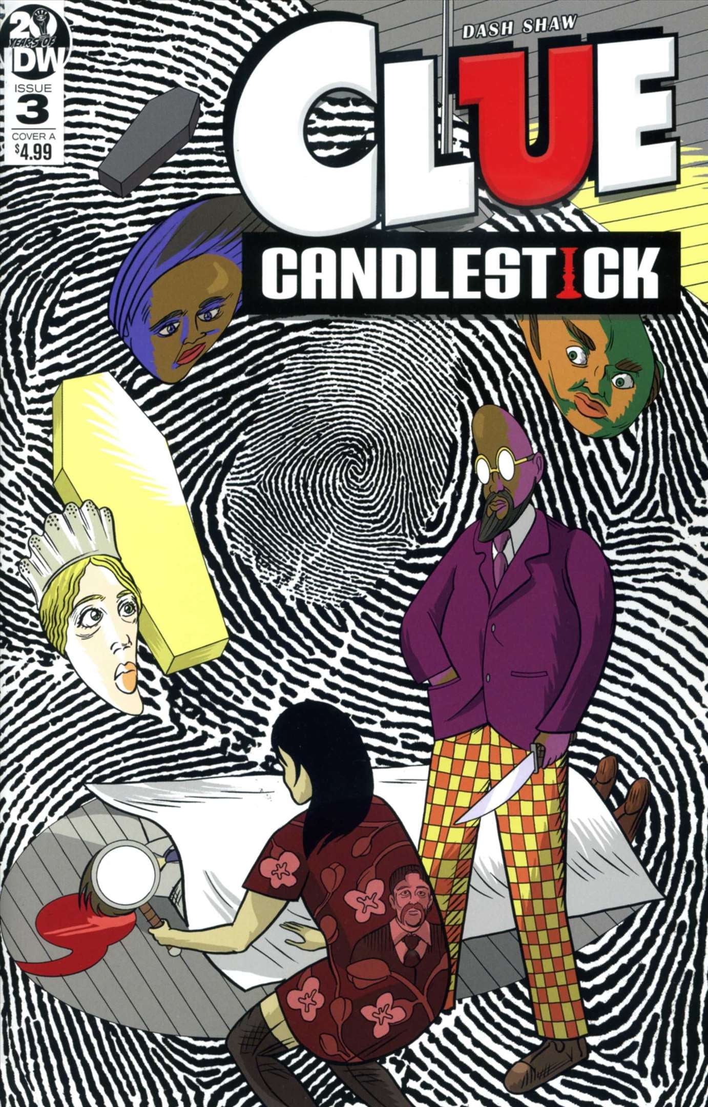 CLUE: Candlestick #3A VF ; IDW Comic Book - Walmart.com