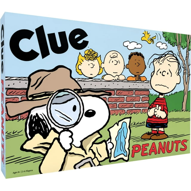 CLUE: Peanuts Board Game, Solve The Mystery of Linus's Missing Blanket ...