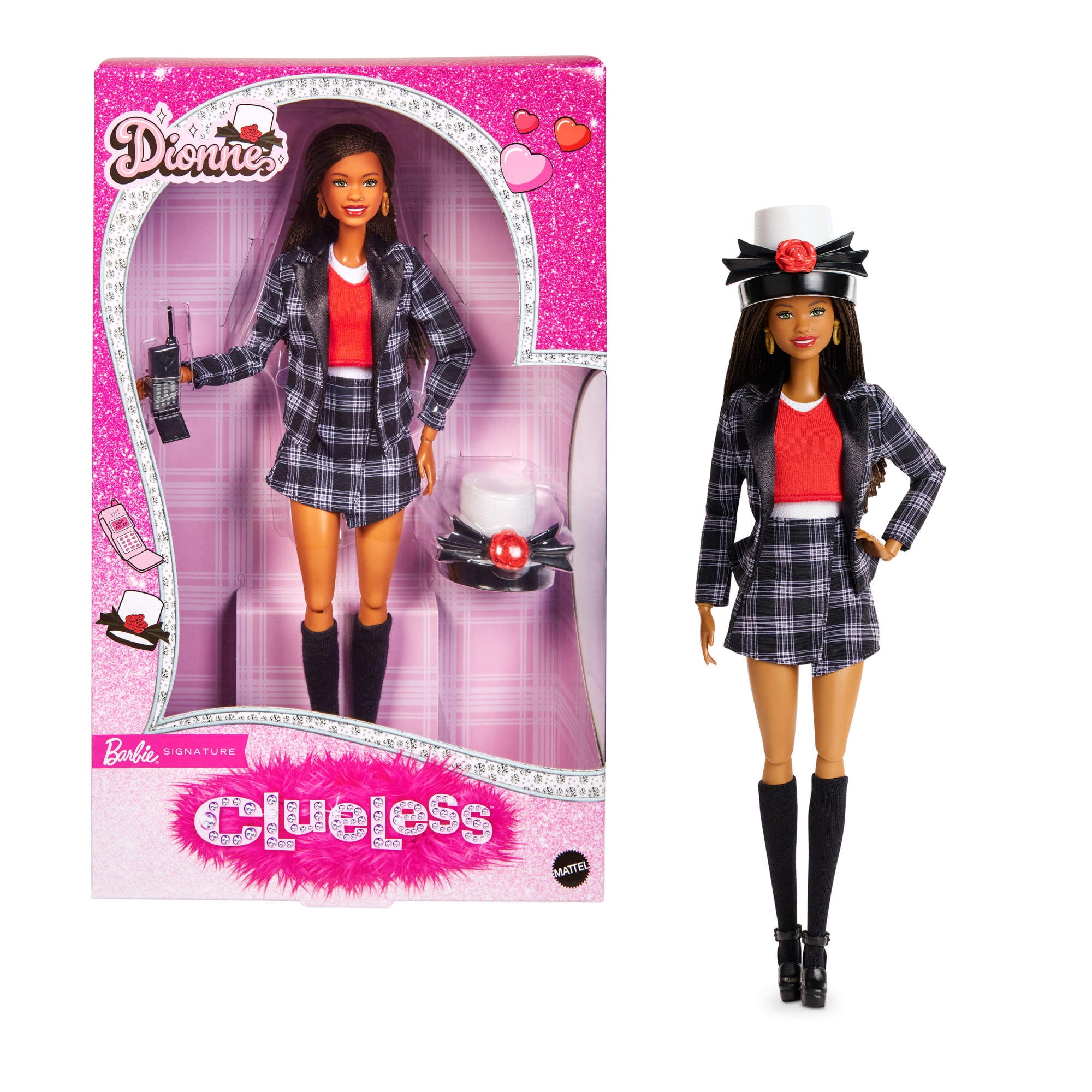 Barbie Signature Clueless Dionne Collector Doll with Black-and-White ...