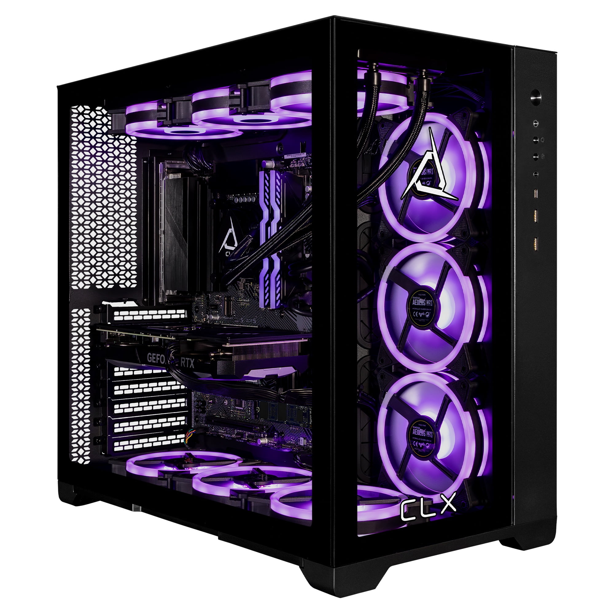 CLX SET Gaming PC Intel Core i9 14900KF, 64GB DDR5, GeForce RTX 5070 ...