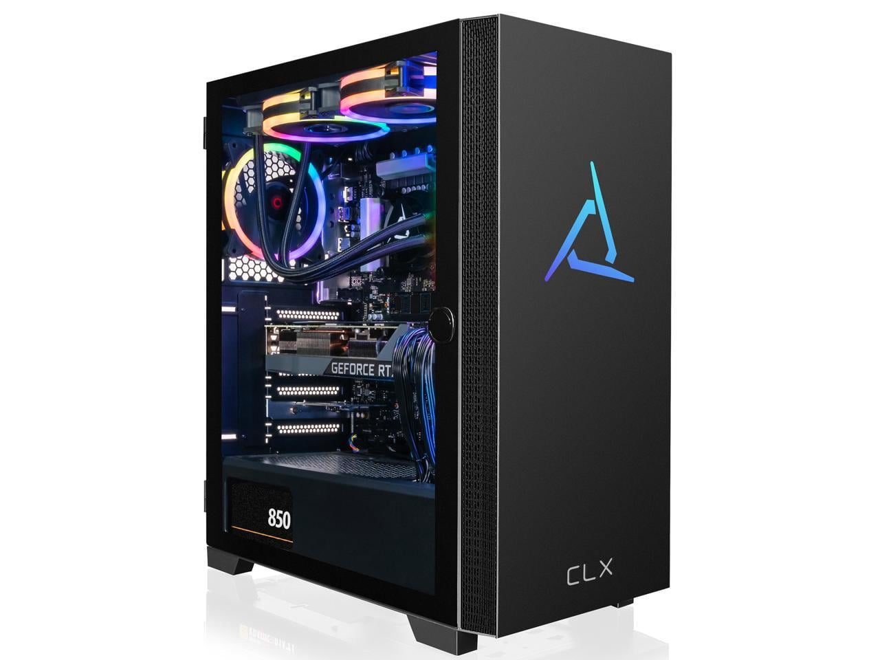 CLX SET VR-Ready Gaming Desktop-Liquid Cooled Intel Core i7 13700KF 3 ...