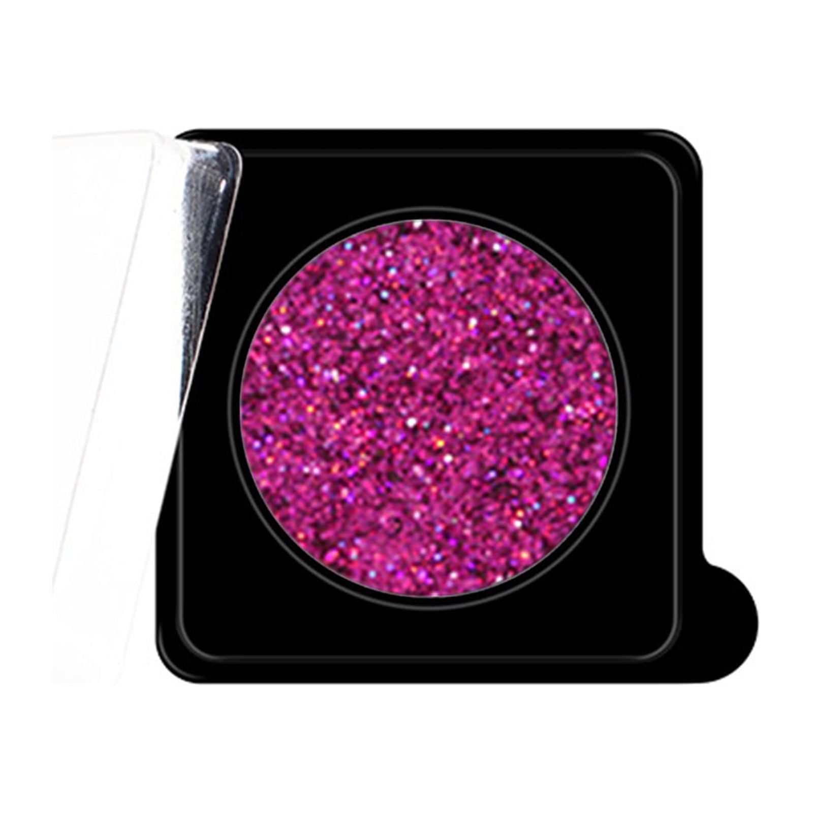 CLZOUD Eye Shadow Tray Variety DIY Shiny Eyeshadow Plate Monochrome ...