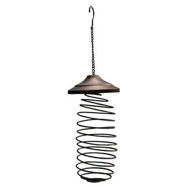 Harvest Seed & Supply Black Metal Snack Stack Hanging Wild Bird Feeder ...