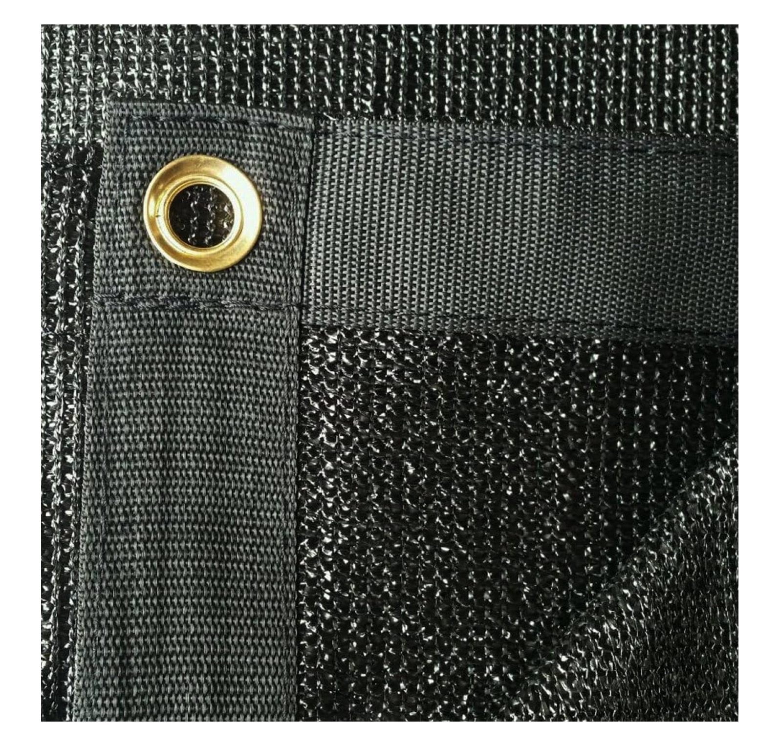 CLkPde 12 ft. x 30 ft. - 90% Shade, Black Color Sun Shade, Rectangle or ...