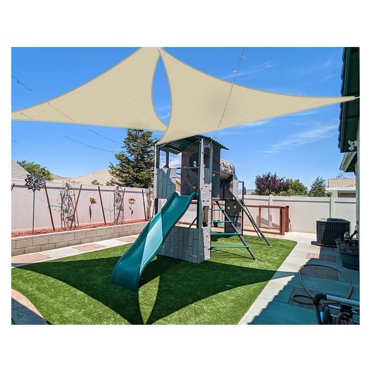 90% UV Block Sun Shade Privacy Panel with Grommets on 4 Sides for Patio ...