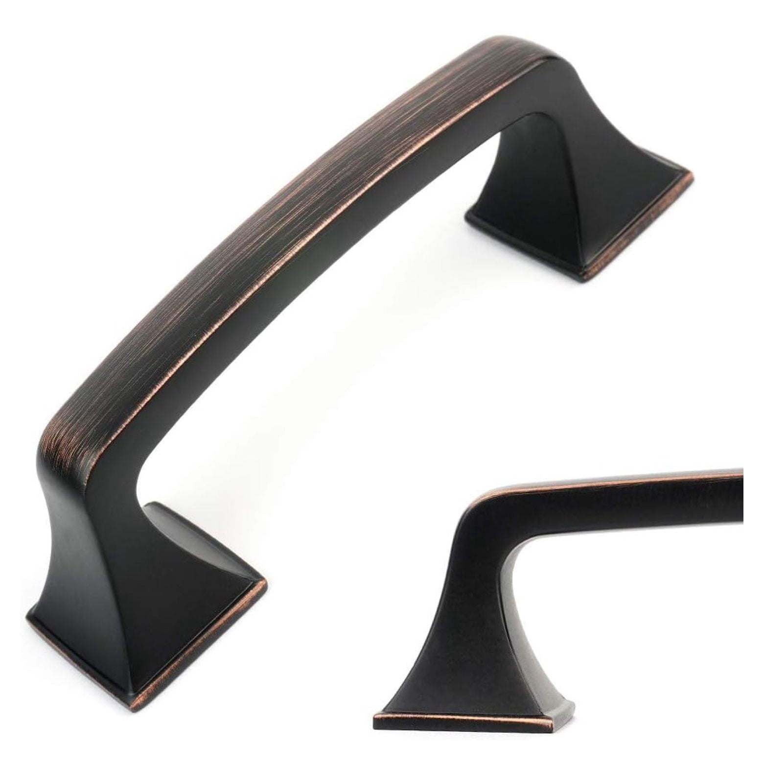 CLkPde Big Square Foot Cabinet Arch Pull - Oil Rubbed Bronze Furniture ...