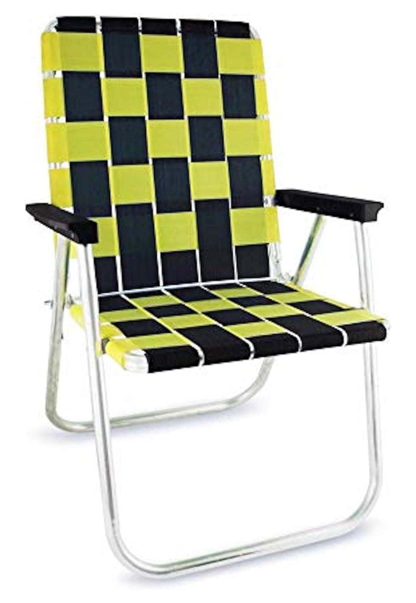 CLkPde | Folding Aluminum Webbed Chair for Camping, Sports, and Beach ...