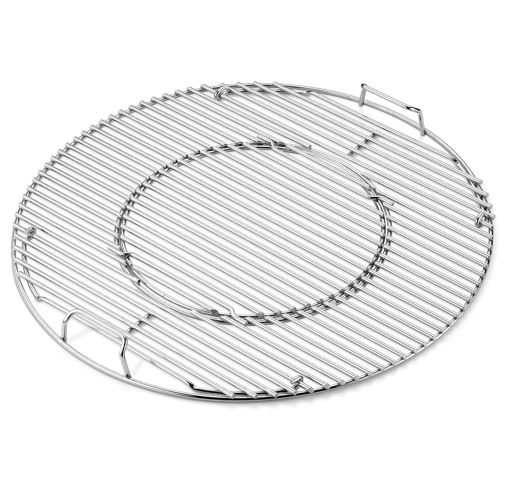 CLkPde Gourmet BBQ System Hinged Cooking Grate - Walmart.com