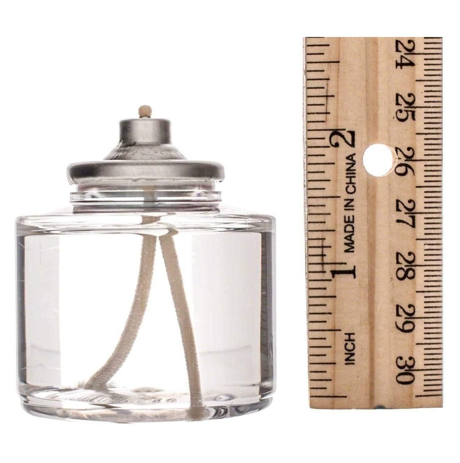 CLkPde HD26 Disposable 26 Hours Liquid Candles, Clear Plastic ...