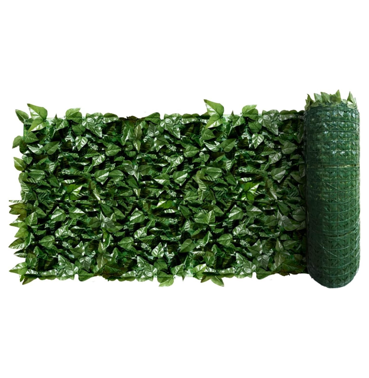 CLkPde Paradise 3' x 14' Faux Laurel Leaves Privacy Fence Screen with ...