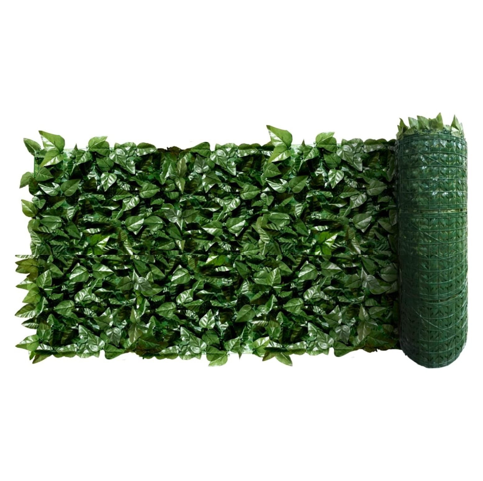 CLkPde Paradise 3' x 24' Faux Laurel Privacy Fence Screen with Mesh ...