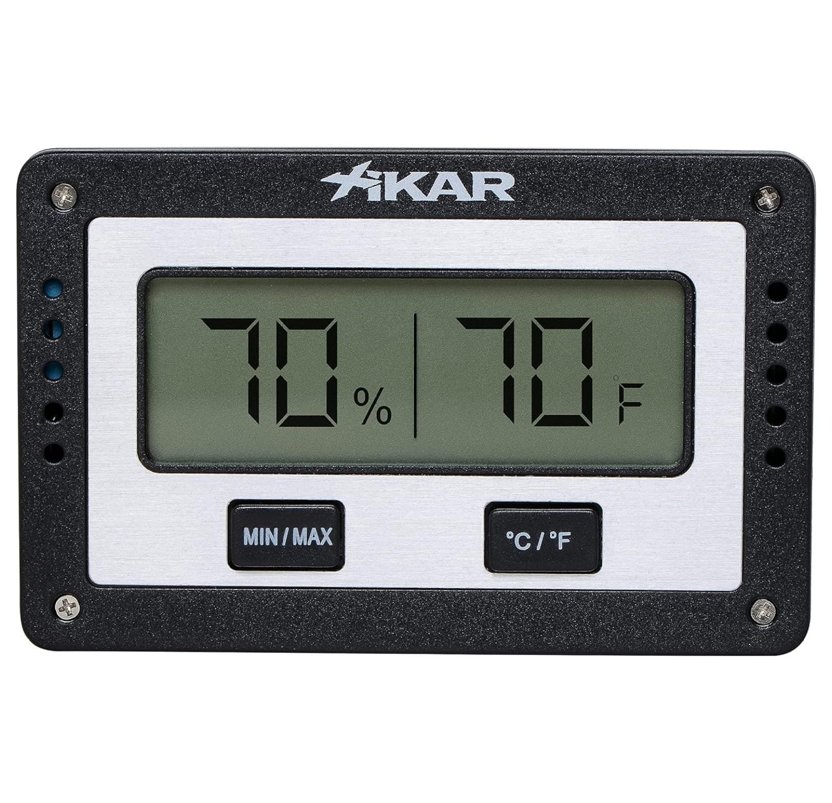 CLkPde PuroTemp Rectangular Digital Hygrometer, Compact and Lightweight ...