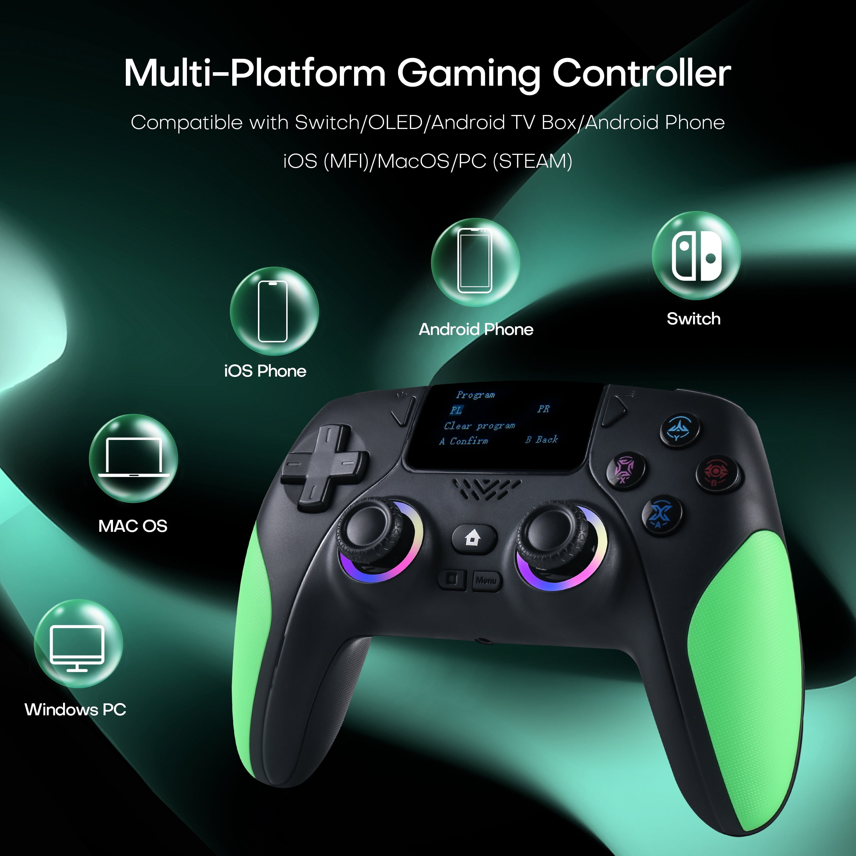 CM-620 multi-functional Bluetooth wireless gamepad is suitable for Switch 1st/for2nd generation ...
