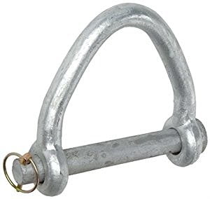 CM COLUMBUS MCKINNON M706 1" WEB SLING SHACKLE GALVANIZED 6" WEBBING ...