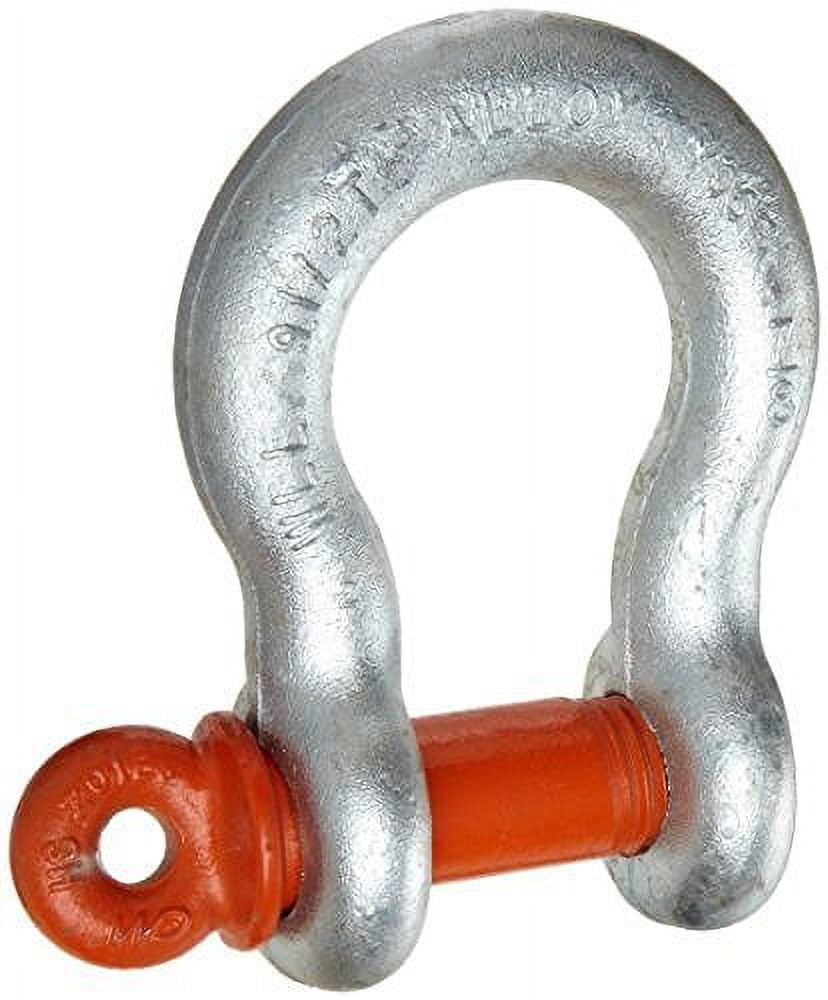 Screw Pin Anchor Shackles, 7/8 in Bail Size, 2 Tons - Walmart.com