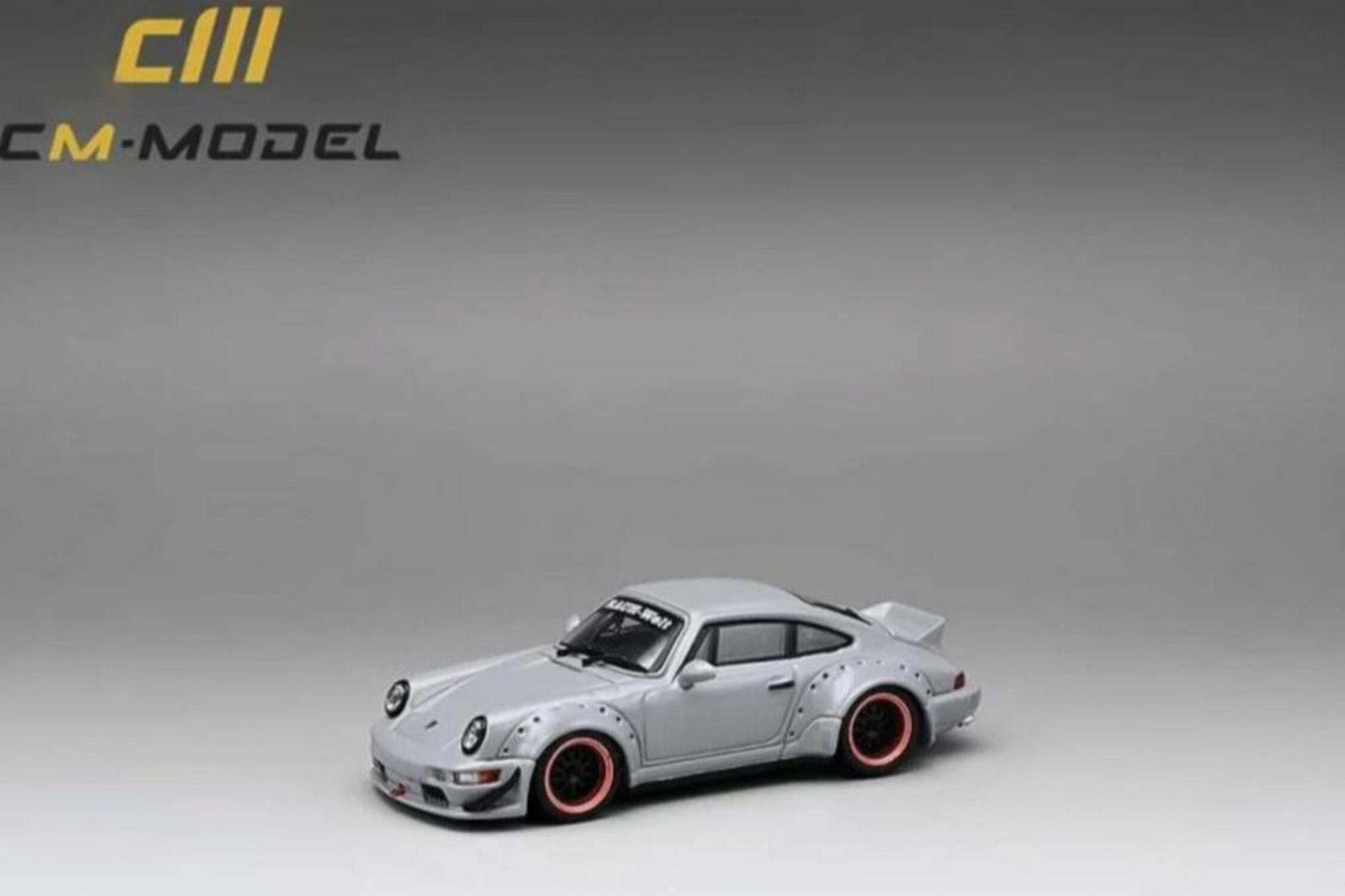 CM Model Porsche 911 964 Widebody w/ Changeable Wings and Wheels Nero ...