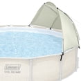 Coleman 10-18 ft Above Ground Outdoor Pool Canopy Sunshade - Walmart.com