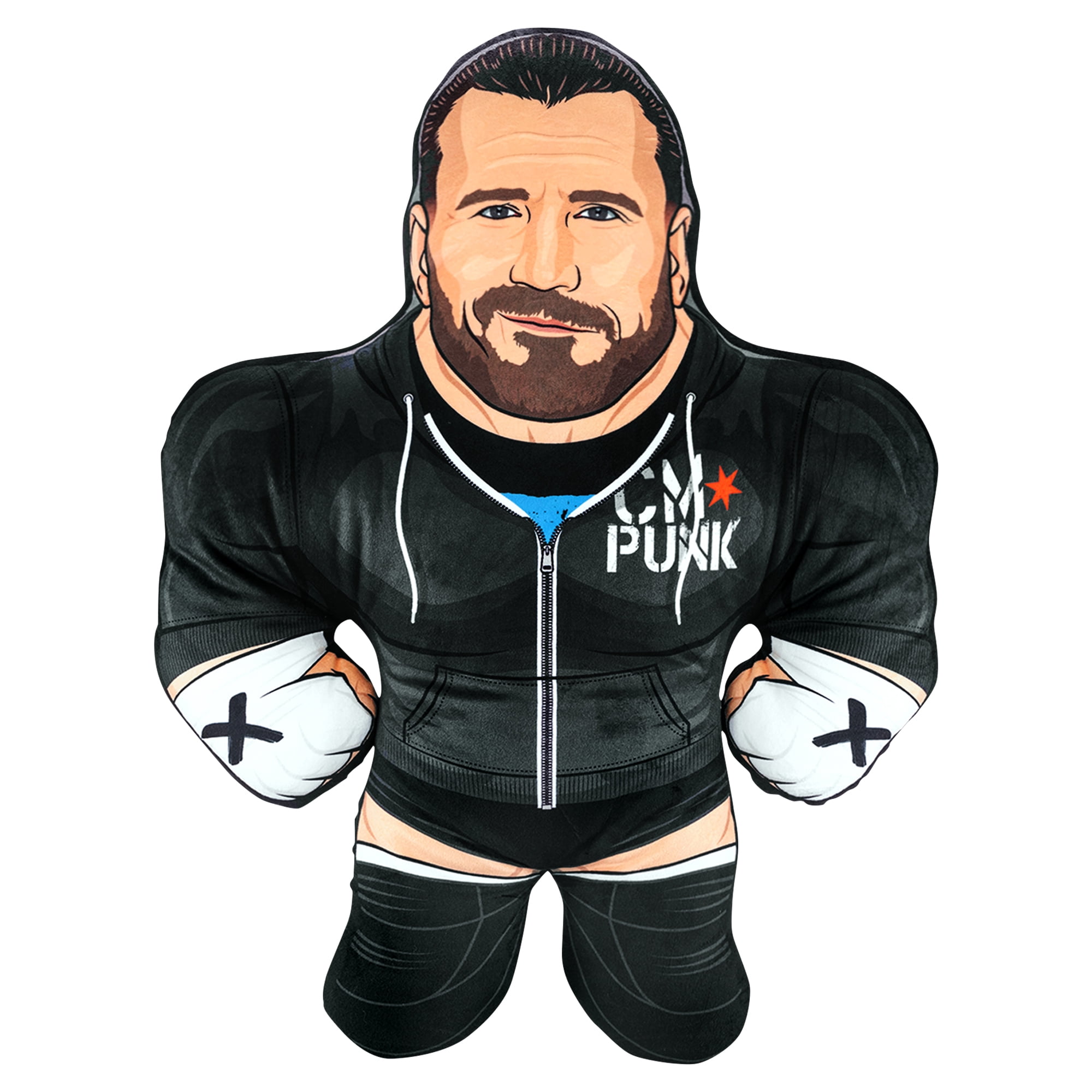 CM Punk 24" Bleacher Buddy Plush Toy - Walmart.com