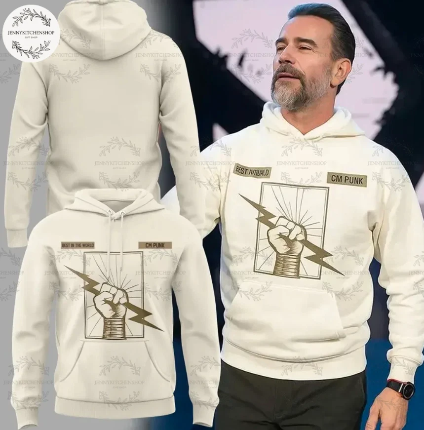 CM Punk Best In The World 2025 Hoodie - Walmart.com