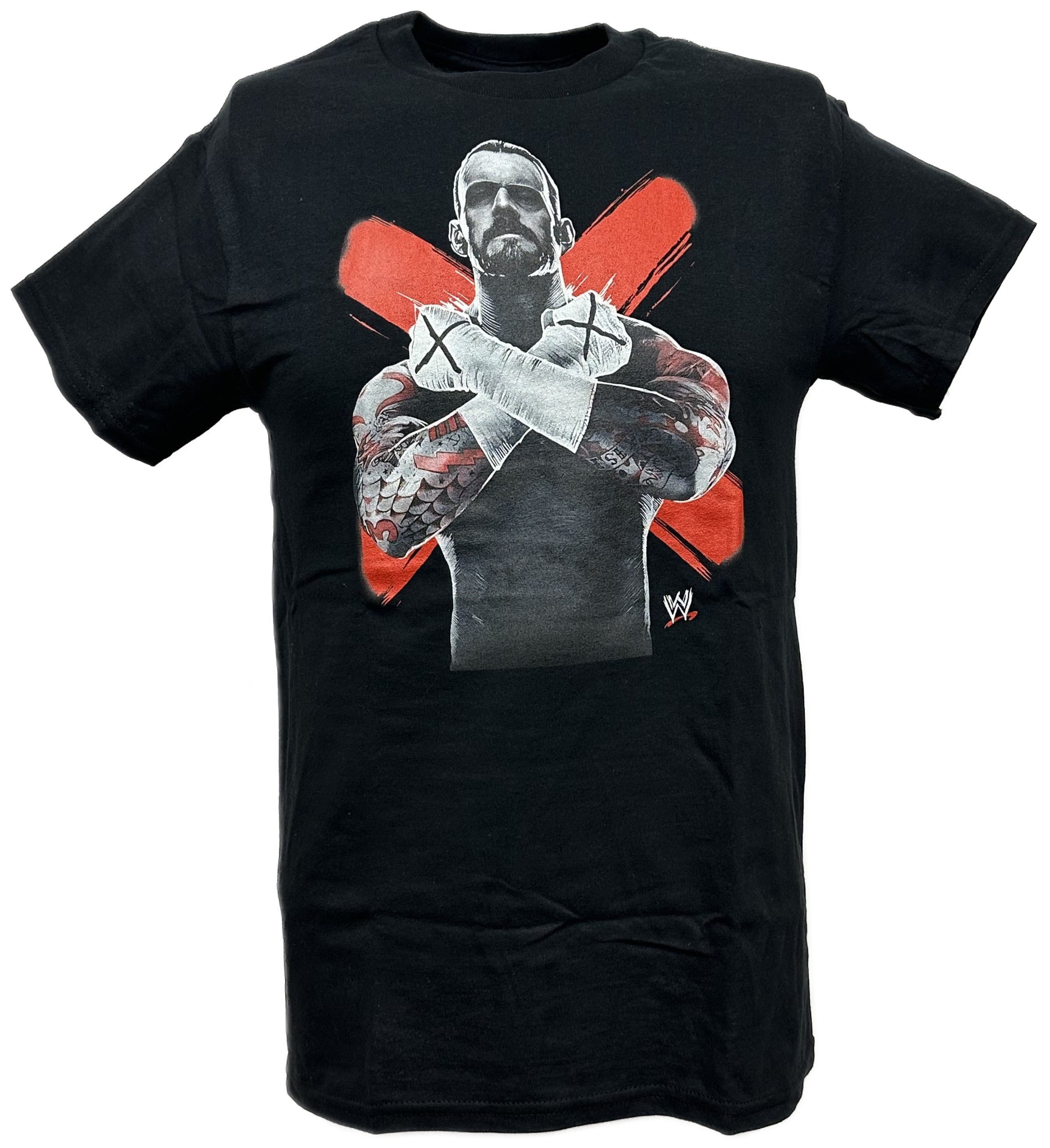 CM Punk Cross Fists WWE T-shirt Boys Kids Juvy Youth - Walmart.com