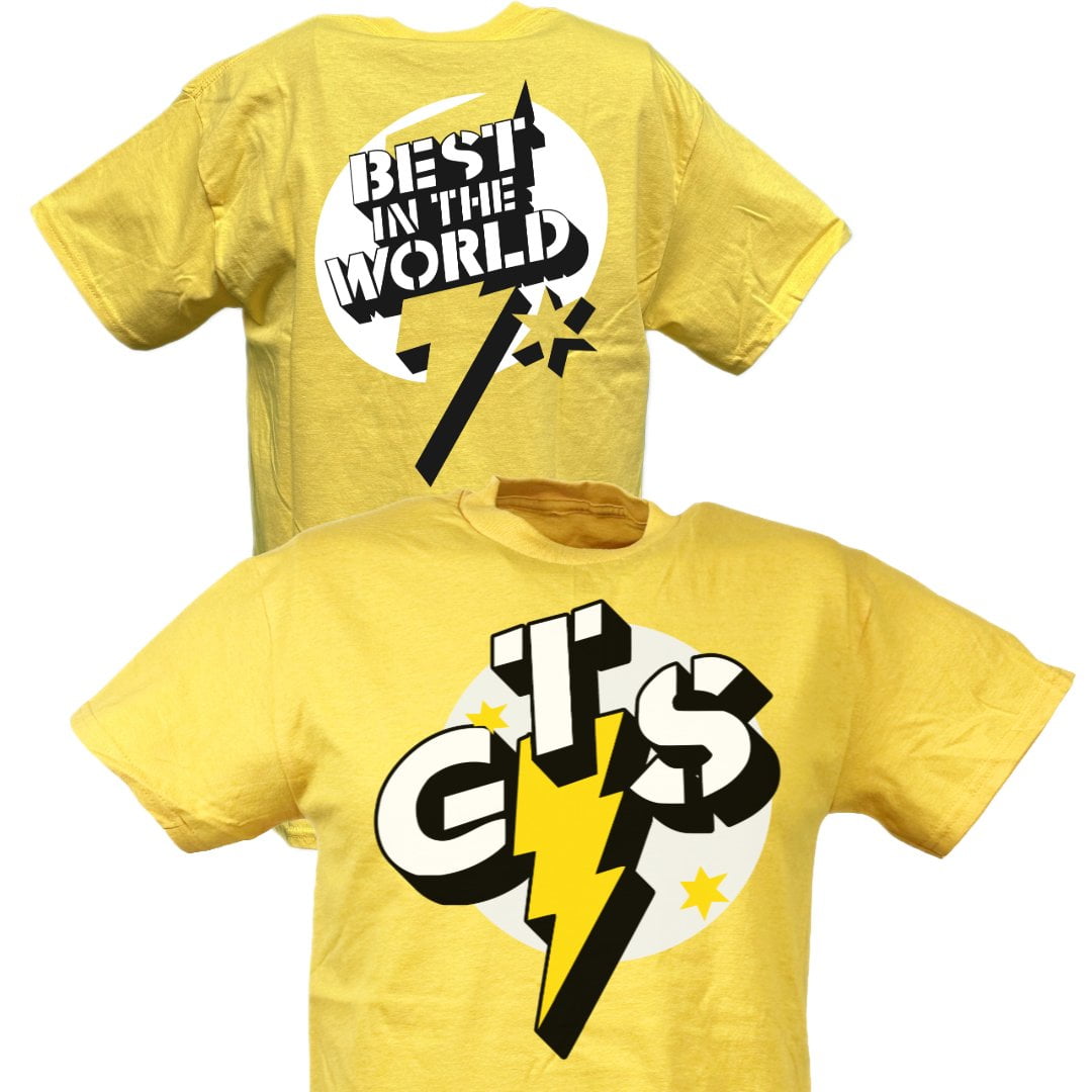 CM Punk Clothing: GTS Go To Sleep Yellow Short Sleeve Men's T-shirt ...