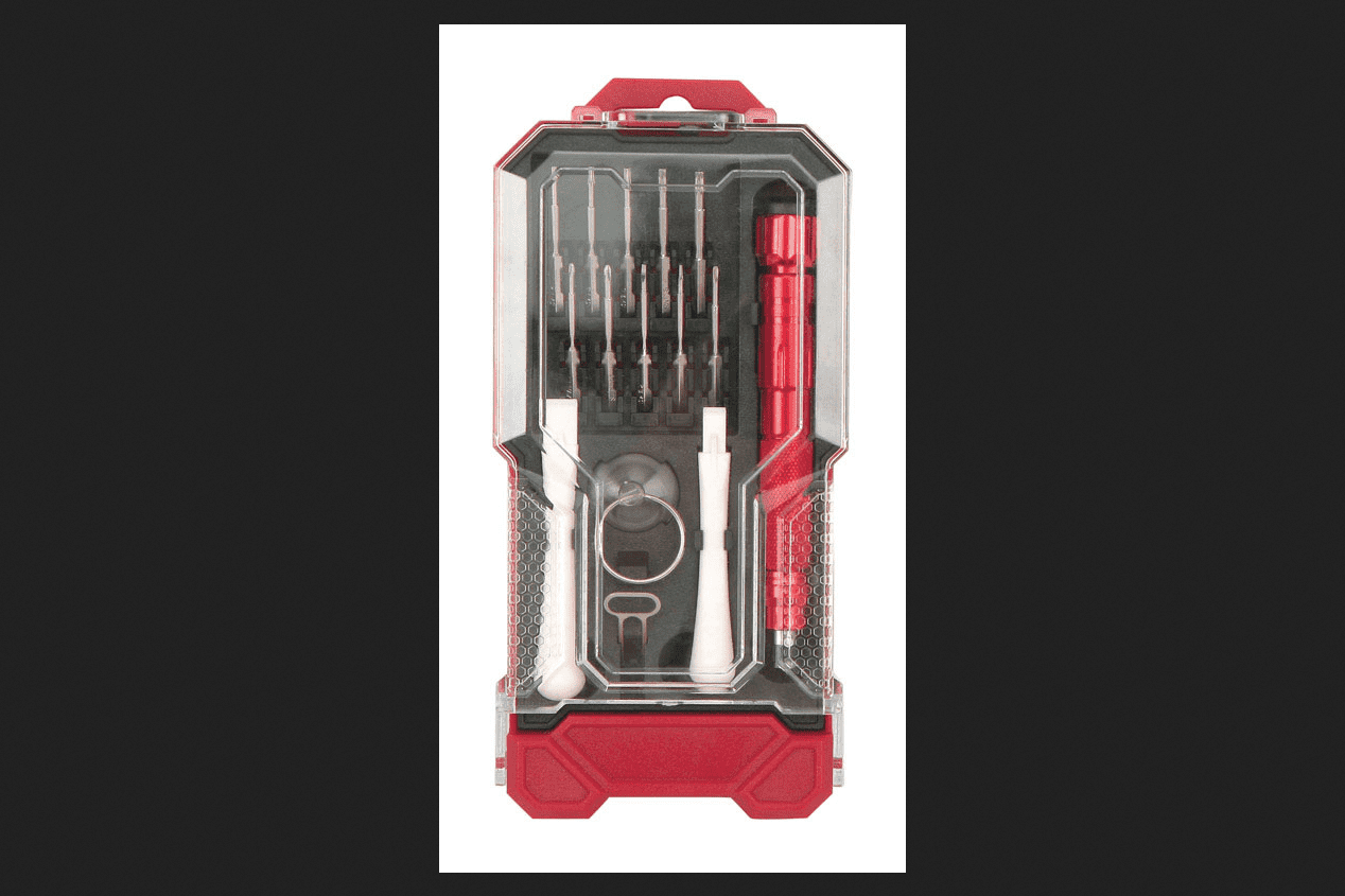 CRAFTSMAN 15PC Phone Kit: Precision Bits, Screwdriver, SIM Pin, Suction ...