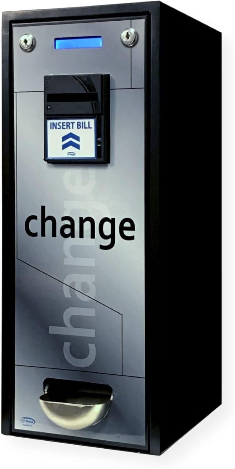 CM1250 Dollar Bill Change Machine, Large Coin Hopper 1000 Count Coin ...