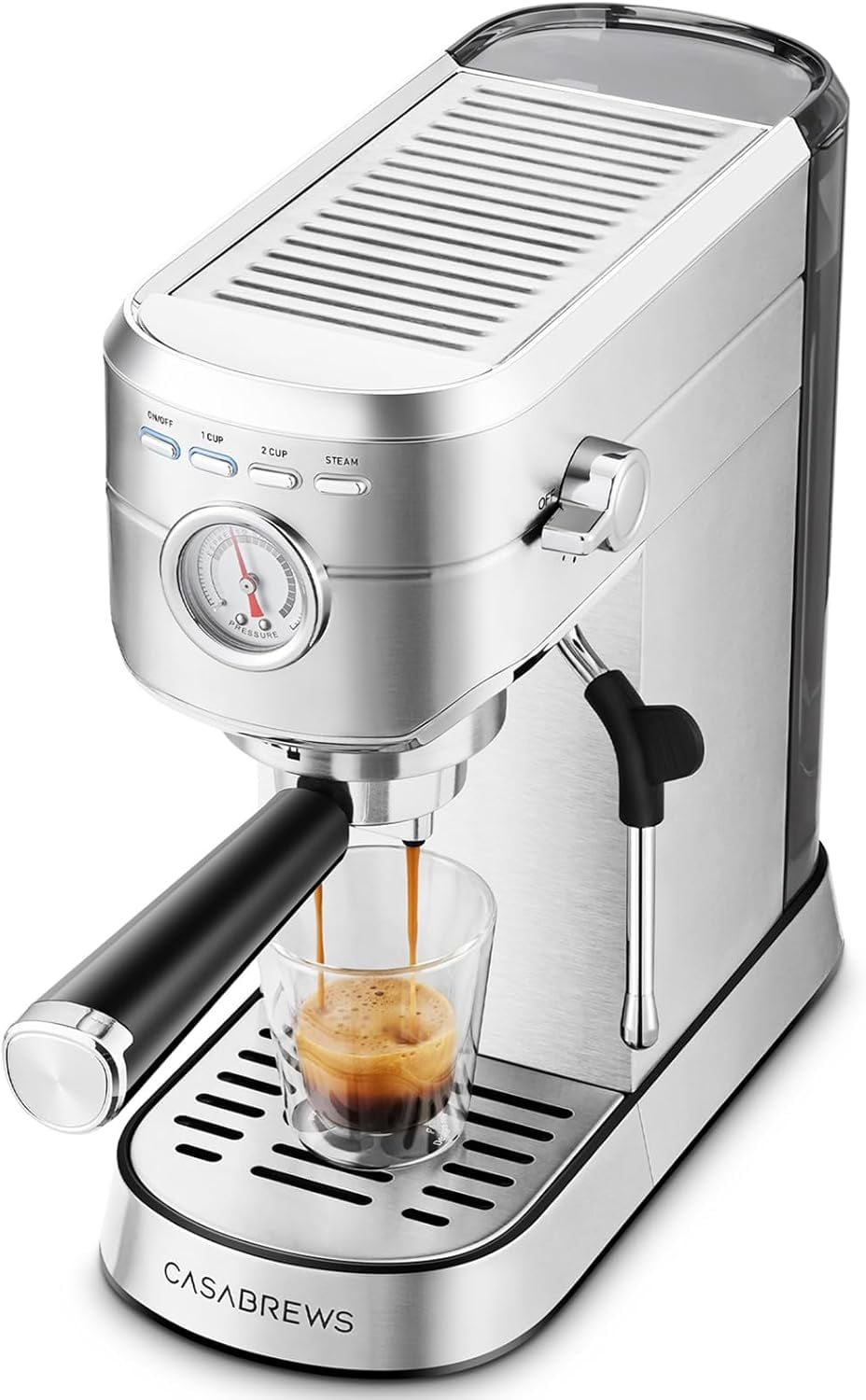 CM5418 Espresso Machine 20 Bar, Compact Espresso Maker with Steam Milk ...