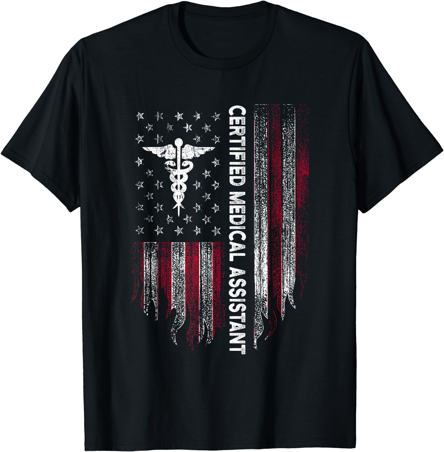 CMA Certified Medical Assistant Symbol Tools Assisting T-Shirt ...