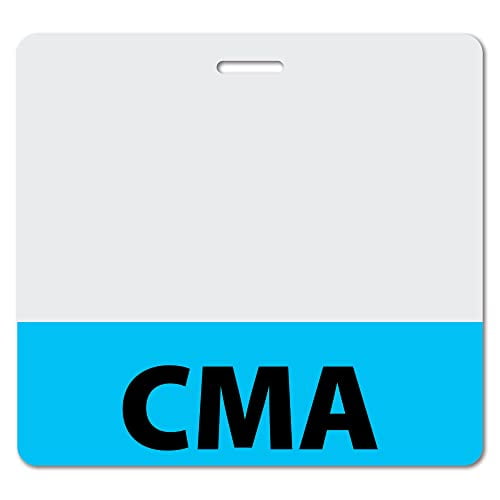 CMA Heavy Duty Horizontal White (50 pack) - Spill & Tear Proof Cards ...
