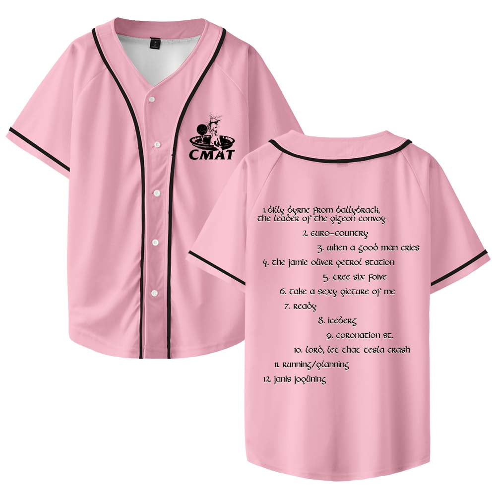 CMAT Euro-Country Album Merch Baseball Jersey Shirt V-Neck Women Men ...