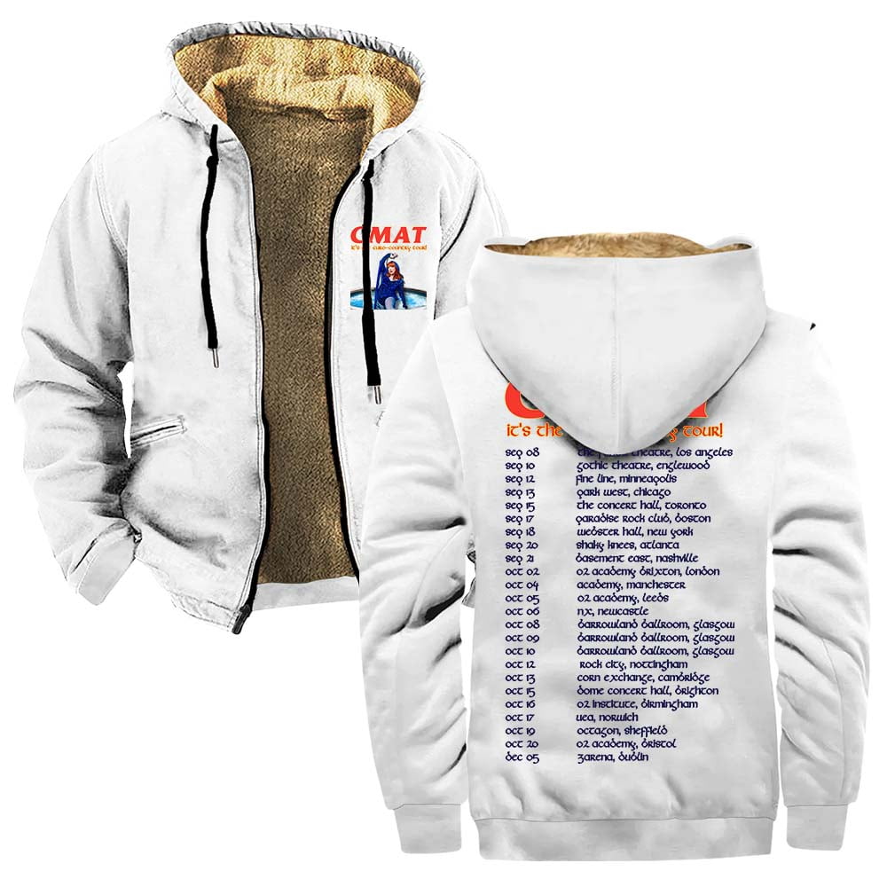 CMAT It's the Euro-Country Tour 2025 Merch Zipper Hoodies Women Men ...