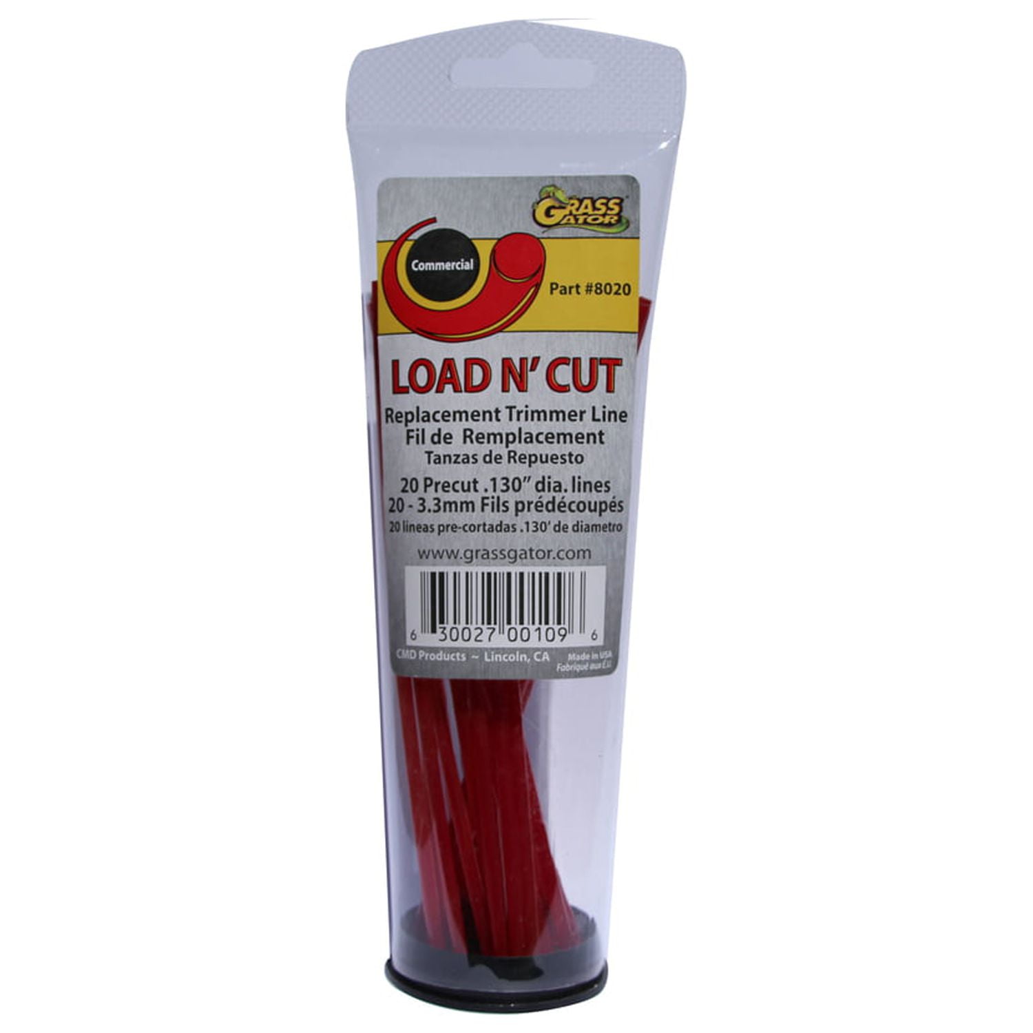 CMD PRODUCTS INC 20-Count Pre-Cut Replacement Line 8020 - Walmart.com