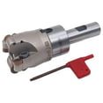 CME 2" 90° Indexable Face Mill w/ 3/4" Weldon Shank Arbor, RCKT1204 ...